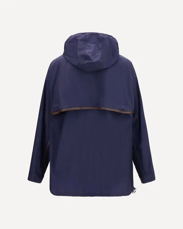 Loewe X Paula's Ibiza Hooded Technical Fabric Jacket - Blue