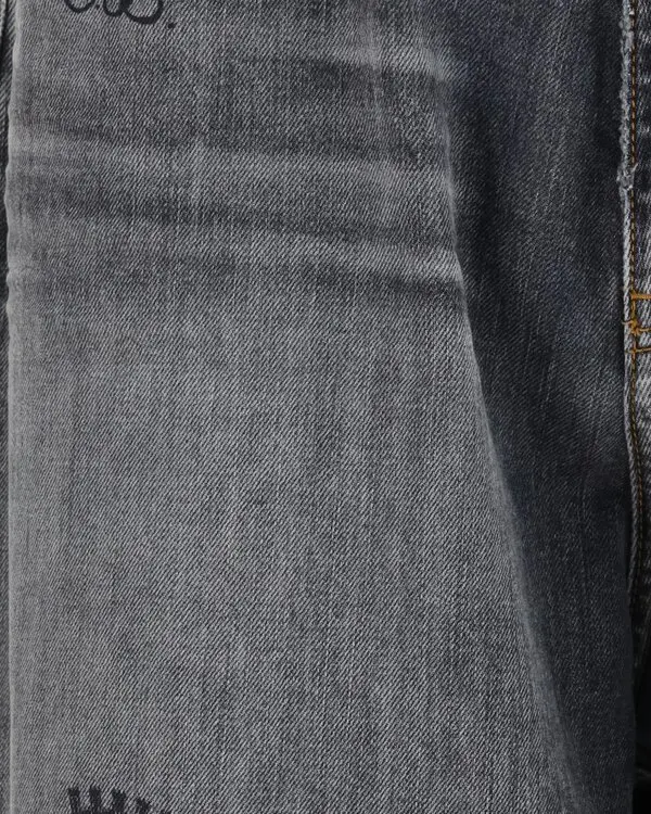Balenciaga Tattoo Baggy Denim Pants