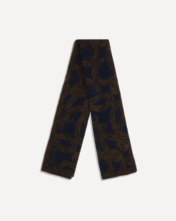 Loewe Silk Scarf X Paula's Ibiza - Brown