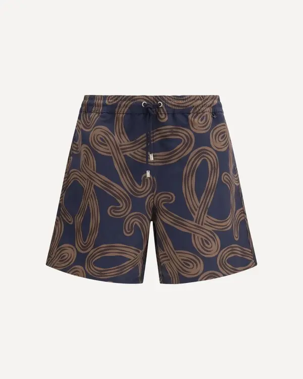 Loewe X Paula's Ibiza Technical Fabric Swim Shorts - Blue