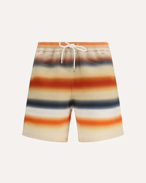 Loewe X Paula's Ibiza Striped Technical Swim Shorts - Multicolour
