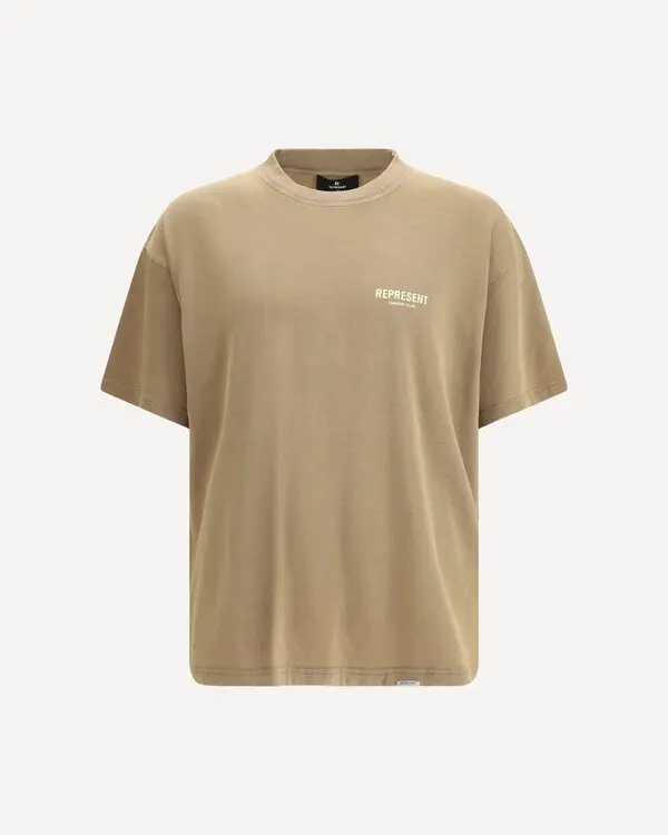 REPRESENT Cotton T-hirt - Brown