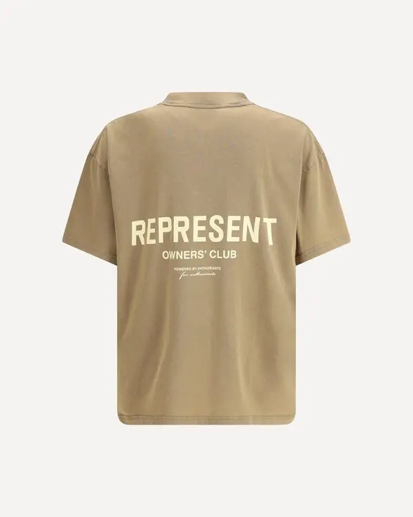 REPRESENT Cotton T-hirt - Brown
