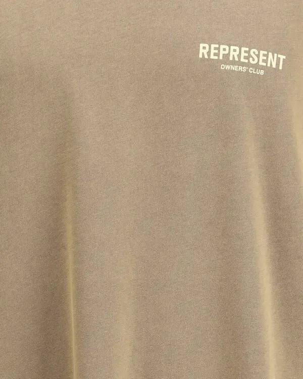 REPRESENT Cotton T-hirt - Brown