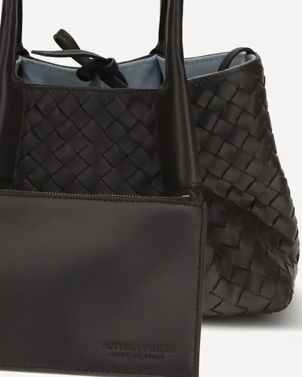 Bottega Veneta Pinacoteca Small Handbag - Brown