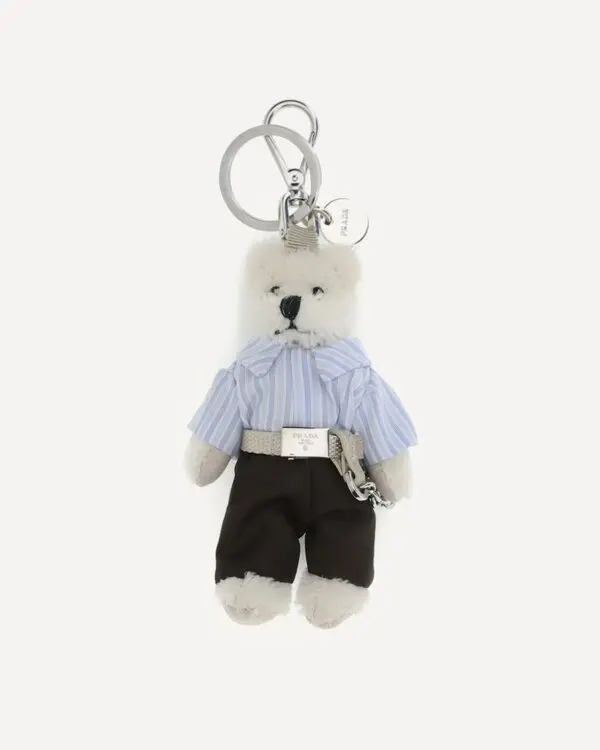 Prada Teddy Keychain - Multicolour