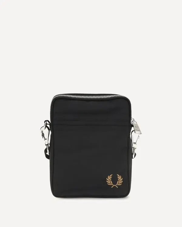 Fred Perry Small Brentham Pouch With Adjustable Strap - Black