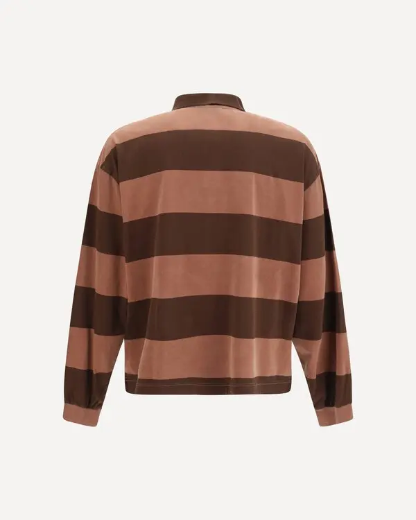 REPRESENT Striped Owners Club Rugby Polo