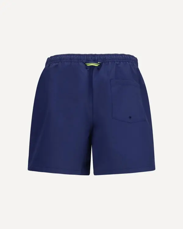 Fred Perry Swim Shorts With Embroidered Laurel Wreath