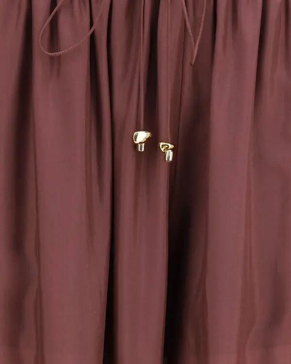 Zimmermann Aster Harem Pants - Bordeaux