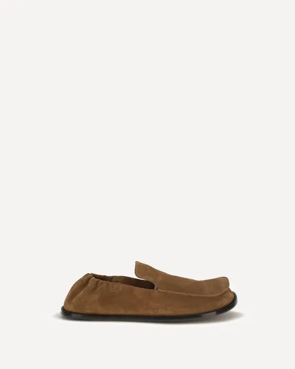 Loewe Flex Suede Loafers
