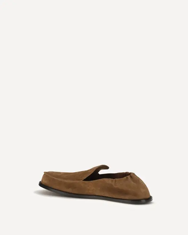 Loewe Flex Suede Loafers
