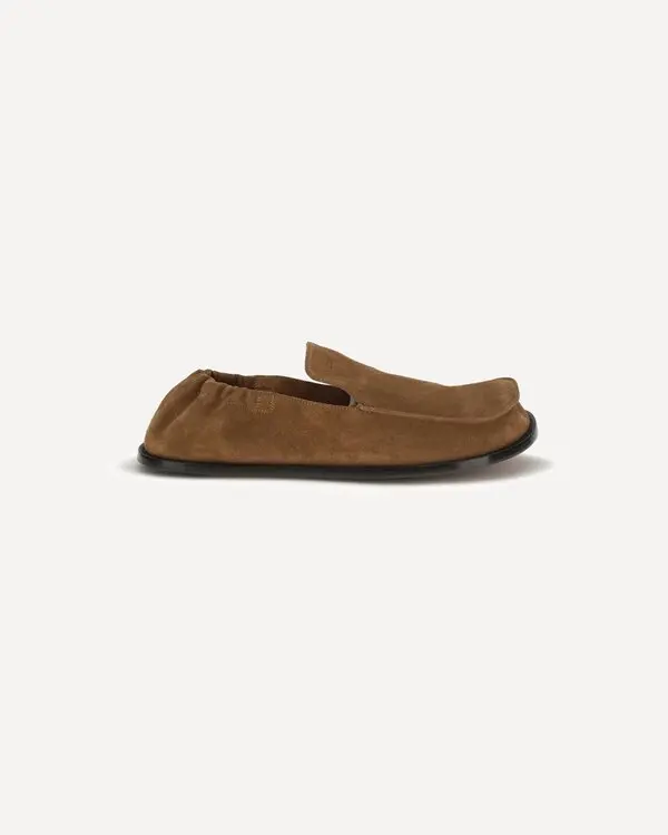 Loewe Flex Suede Loafers