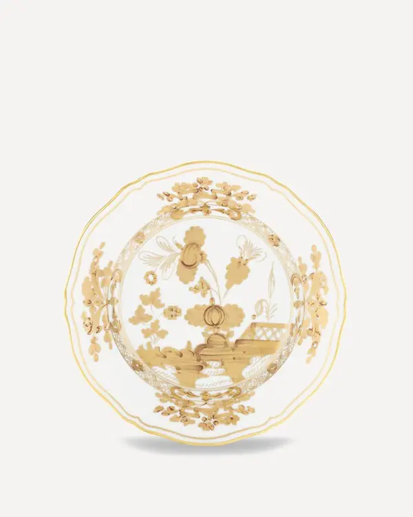 GINORI 1735 Oriente Italiano Collection Porcelain Dessert Plate - White