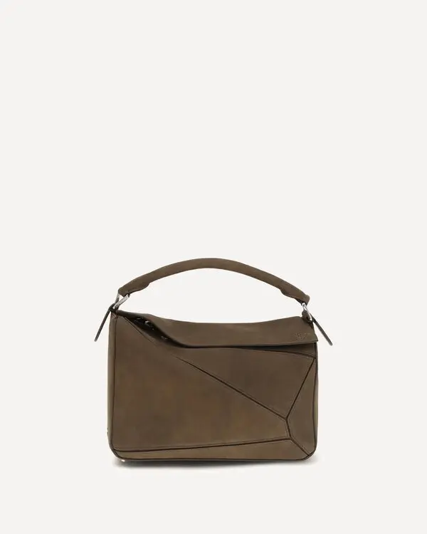 Loewe Featherlight Puzzle Small Bag - Brown