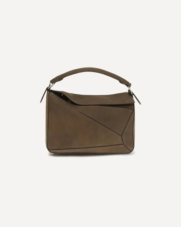 Loewe Featherlight Puzzle Small Bag - Brown