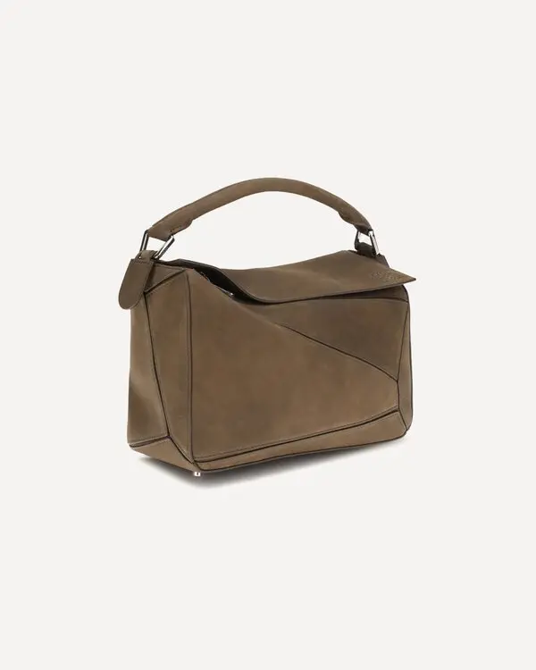 Loewe Featherlight Puzzle Small Bag - Brown