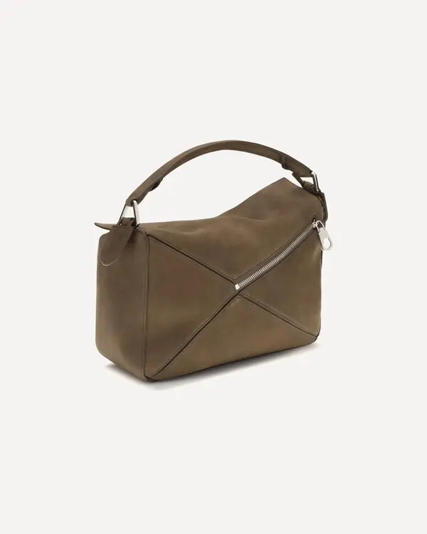 Loewe Featherlight Puzzle Small Bag - Brown