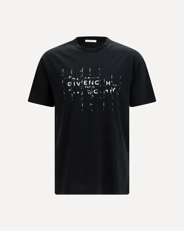 Givenchy Photographic Negative Cotton T-hirt