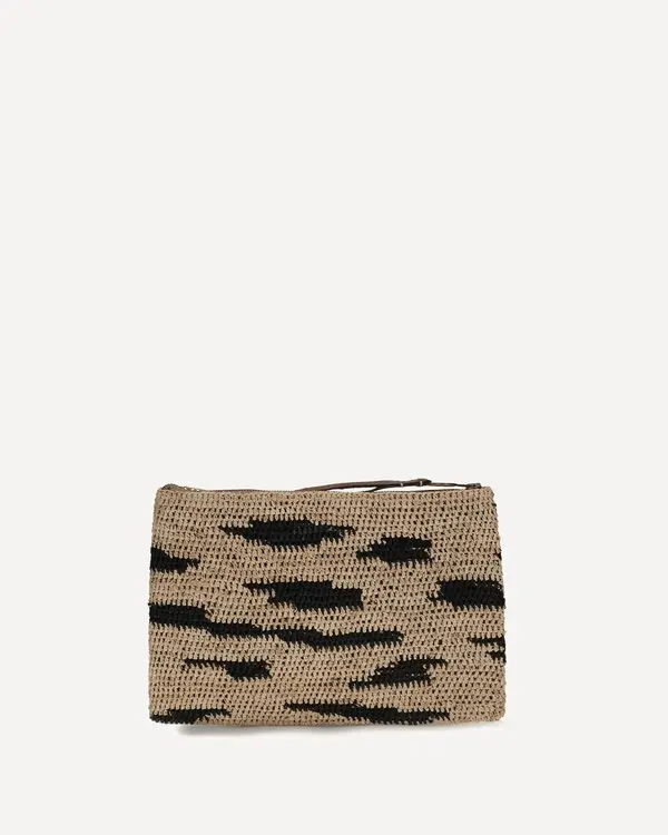 IBELIV Ampy Zebra Clutch