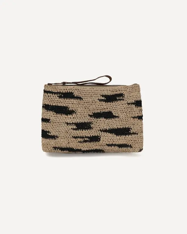 IBELIV Ampy Zebra Clutch