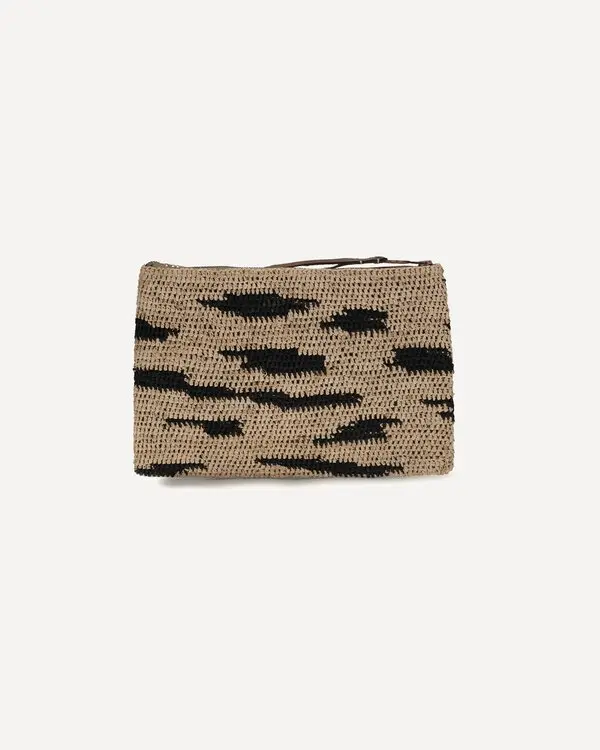 IBELIV Ampy Zebra Clutch