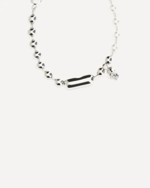 Alexander McQueen Pearl Skull Bracelet