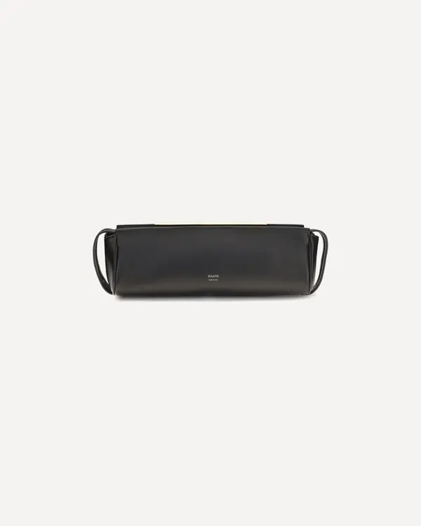 Khaite Leather Evening Clutch