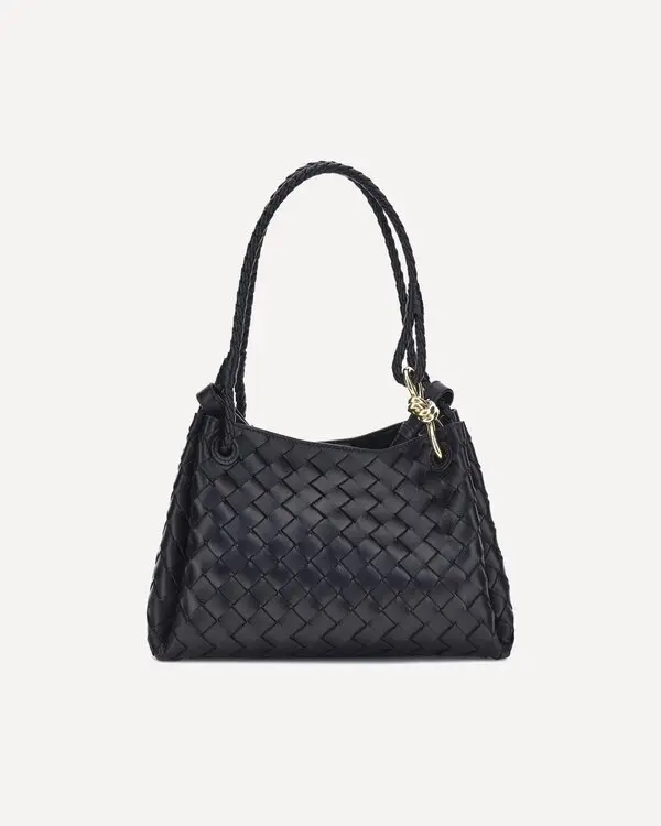 Bottega Veneta Intrecciato Leather Shoulder Bag
