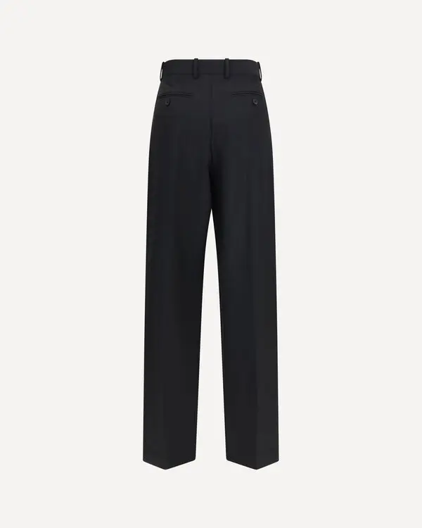 Givenchy Double-pleat Wool And Mohair Pants