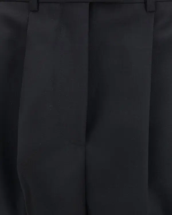 Givenchy Double-pleat Wool And Mohair Pants