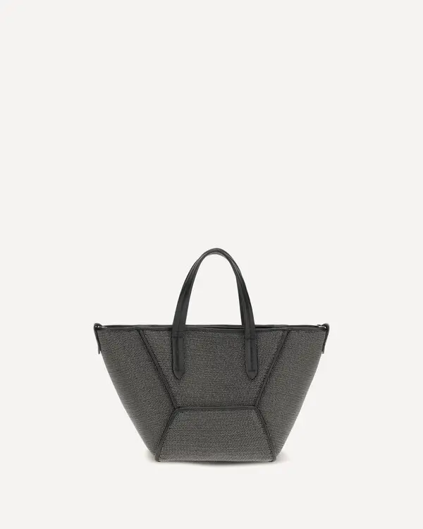 Brunello Cucinelli Bc Duo Mini Handbag - Black