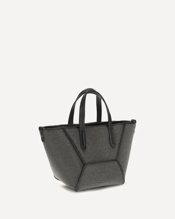 Brunello Cucinelli Bc Duo Mini Handbag - Black