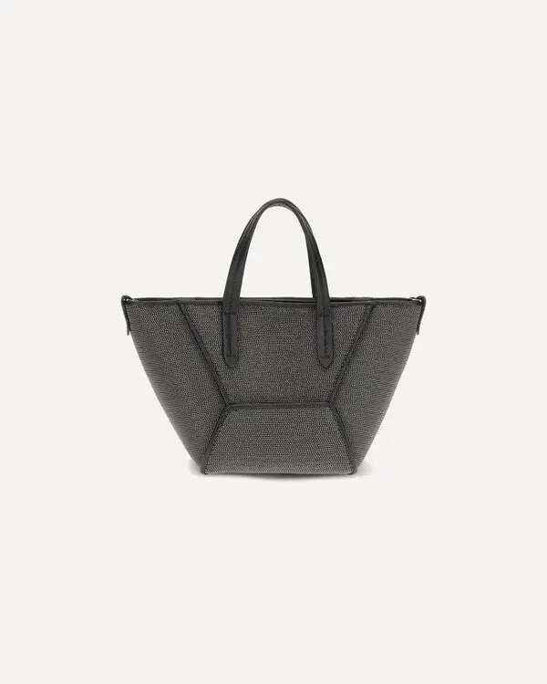 Brunello Cucinelli Bc Duo Mini Handbag - Black