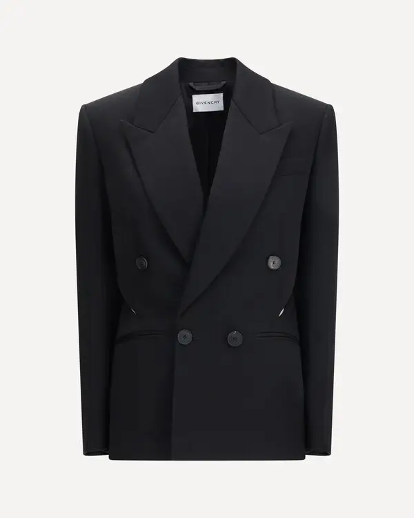 Givenchy Double-breasted Cut-out Blazer