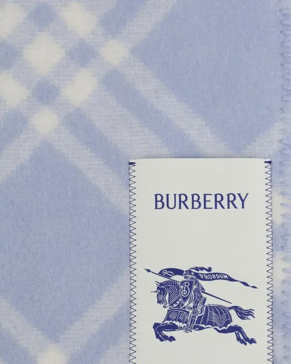 Burberry Check Wool Scarf