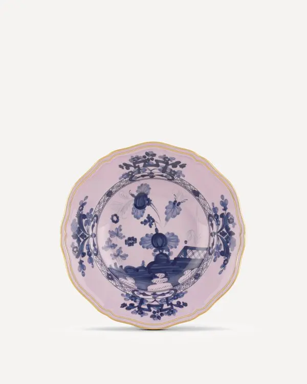 GINORI 1735 Oriente Italiano Collection Porcelain Dinner Plate - Pink
