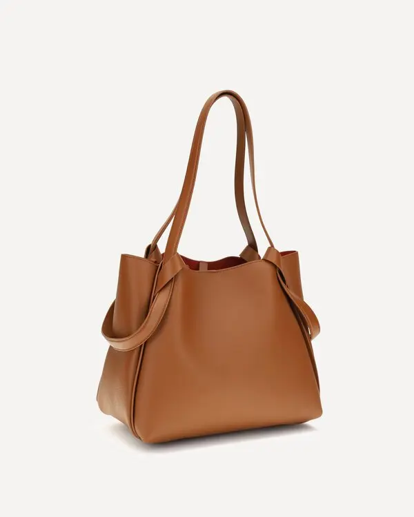 CHRISTIAN LOUBOUTIN Small Bettina Tote Bag - Brown