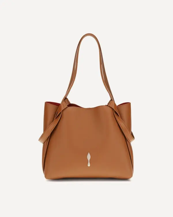 CHRISTIAN LOUBOUTIN Small Bettina Tote Bag - Brown