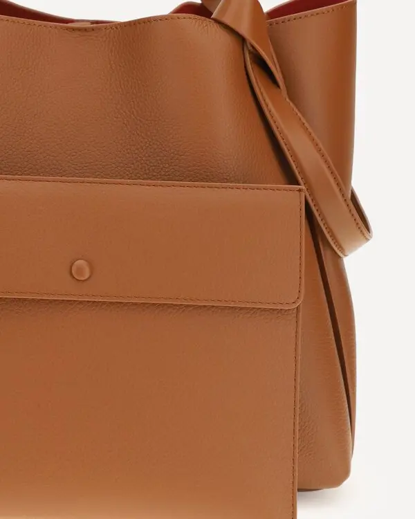 CHRISTIAN LOUBOUTIN Small Bettina Tote Bag - Brown