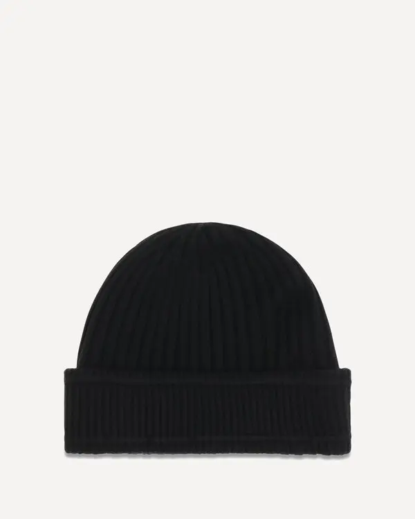 Burberry Ribbed Knit Wool Beanie