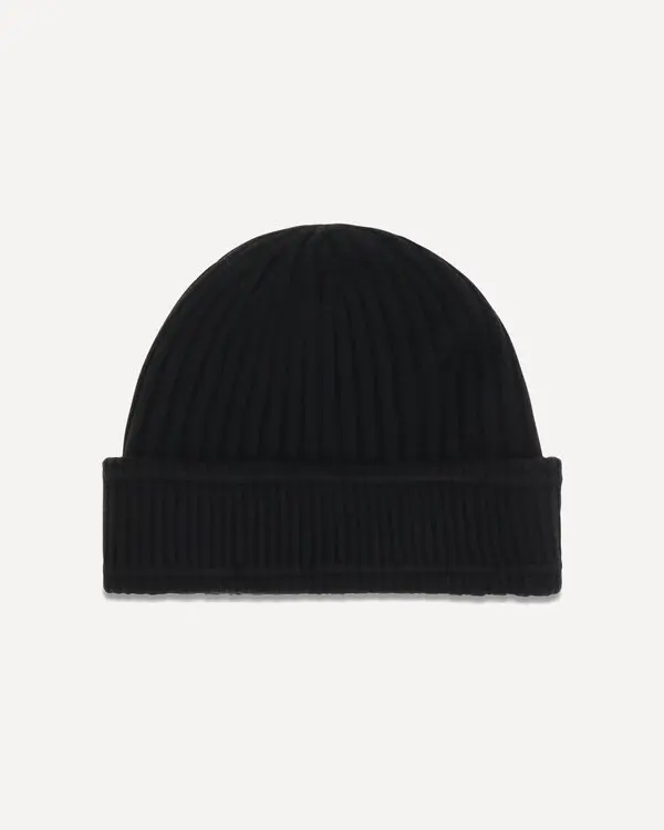 Burberry Ribbed Knit Wool Beanie