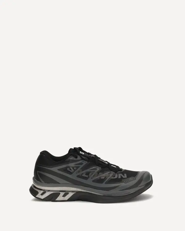 MAISON MARGIELA X Salomon Mesh Lace-up Sneakers - Black