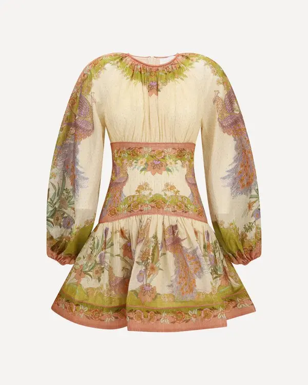 Zimmermann Indra Mini Dress - Multicolour