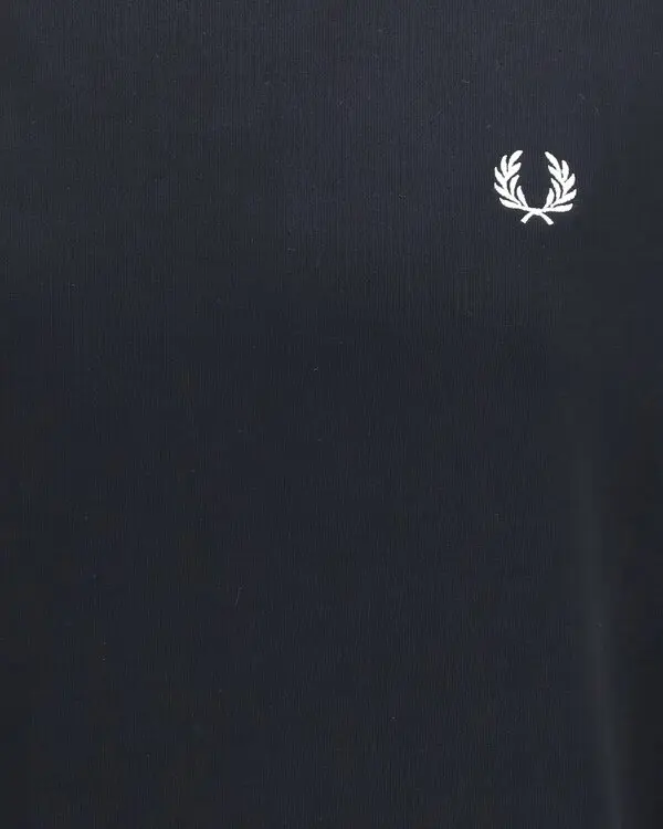 Fred Perry Crewneck Sweatshirt With Logo - Black