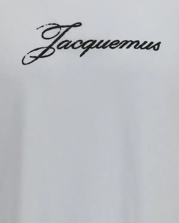Jacquemus Cotton Logo T-shirt Ale