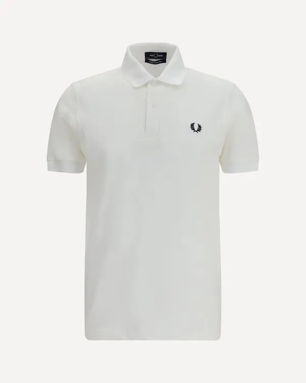 Fred Perry M3 Cotton Piqué Polo - White