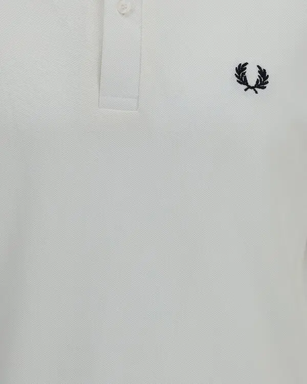 Fred Perry M3 Cotton Piqué Polo - White