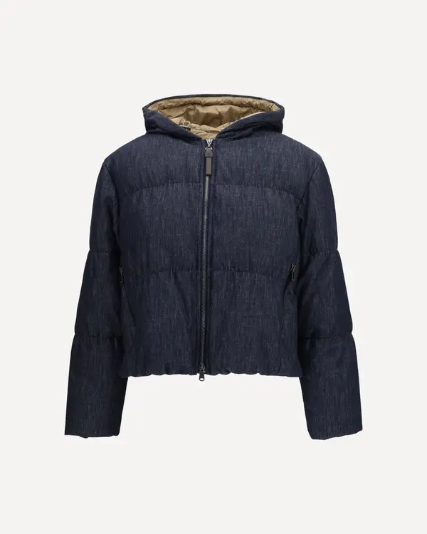 Brunello Cucinelli Padded Hooded Jacket