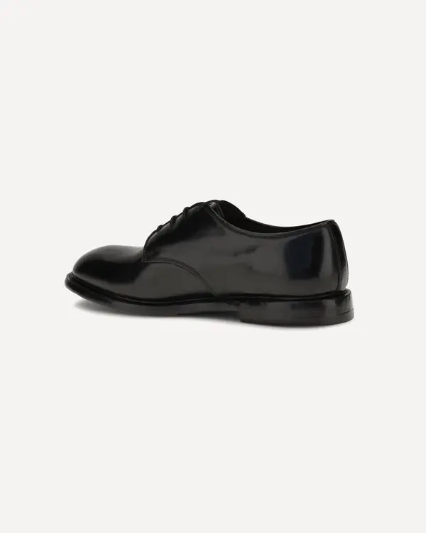 Premiata Lace-up Derby Shoes In Horse Leather